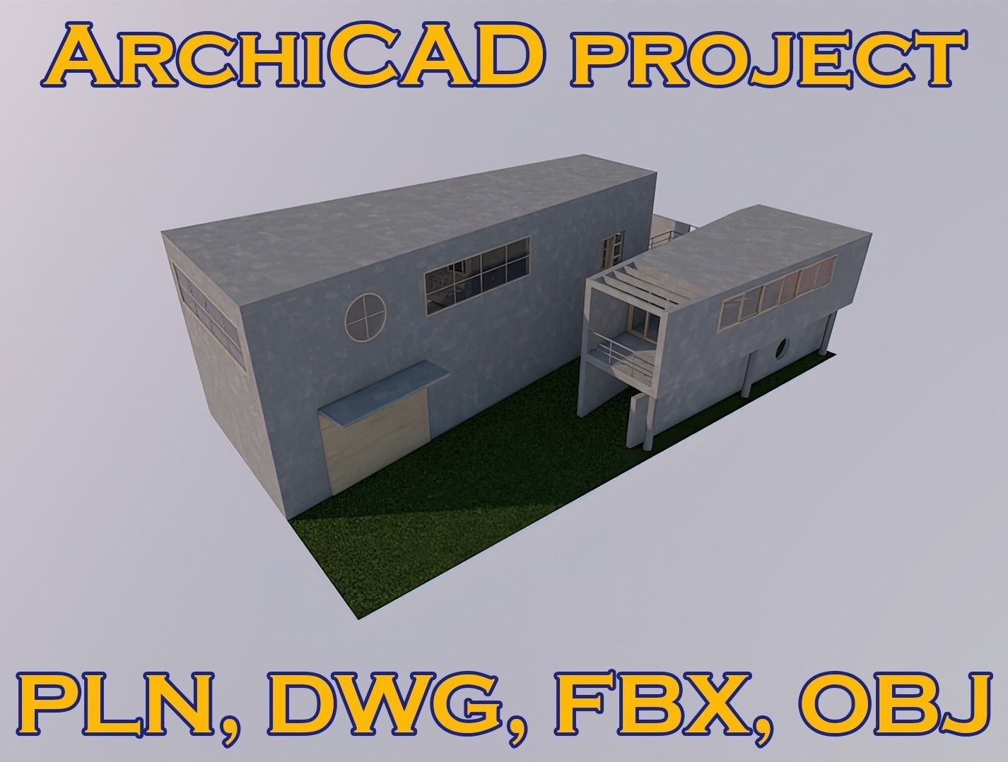 SCULPTOR APARTMENT and HOME STUDIO for Archicad with obj fbx 3D model | CGTrader