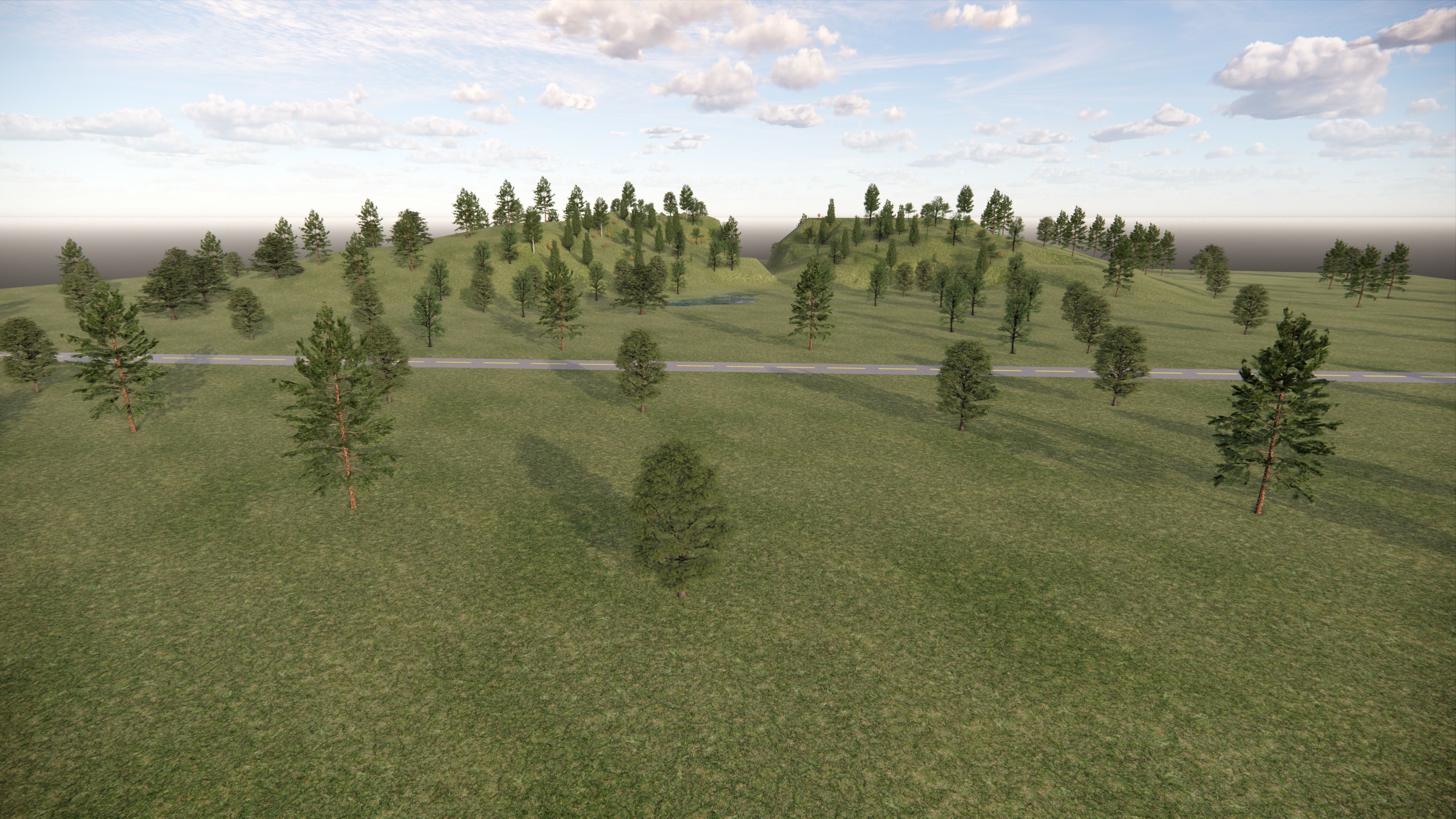Hill Revit - Mountain Revit - Forest Revit 3D model | CGTrader