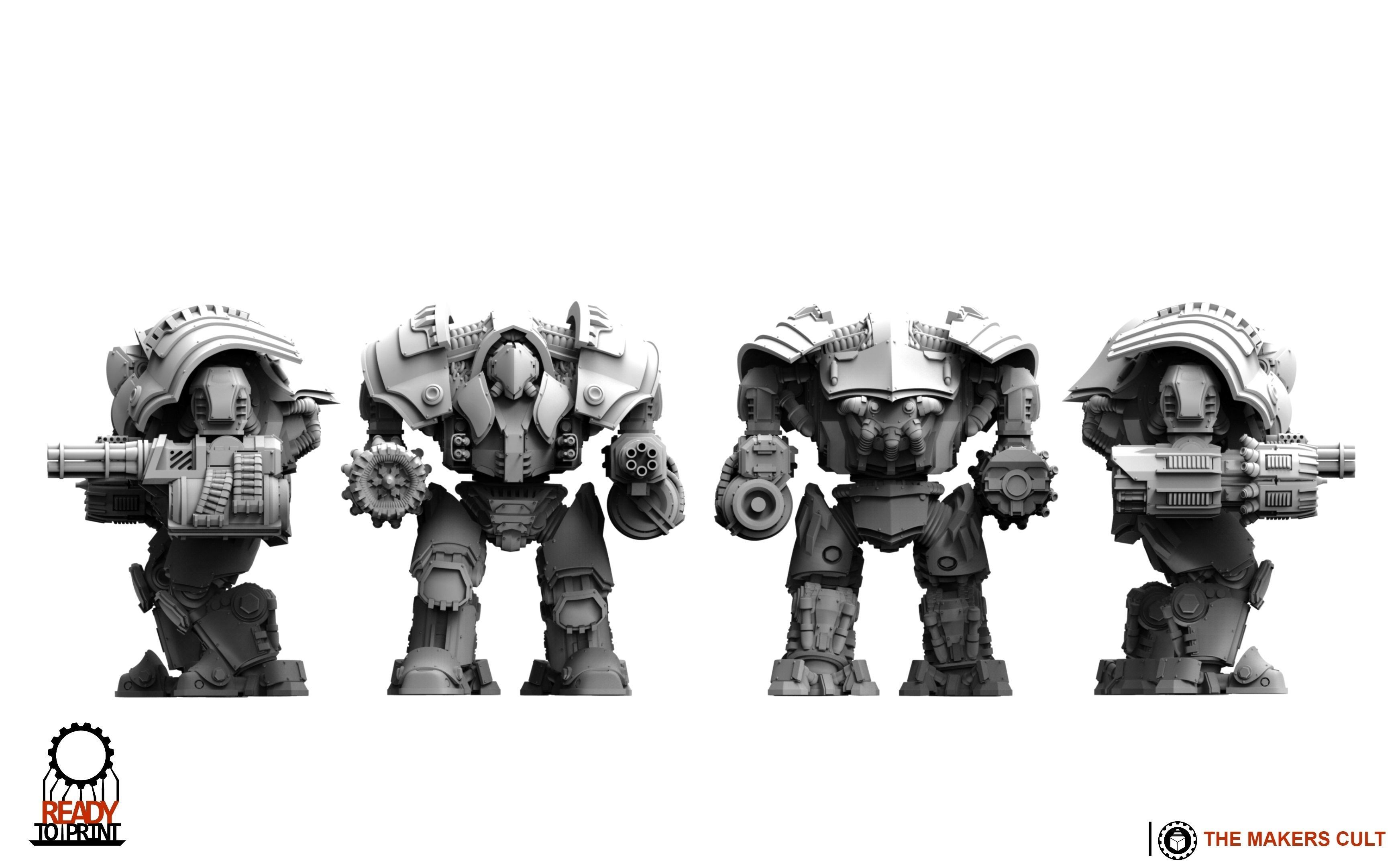 Tempest Legion and Black Knights - Hercules Juggernaut 3D model 3D ...