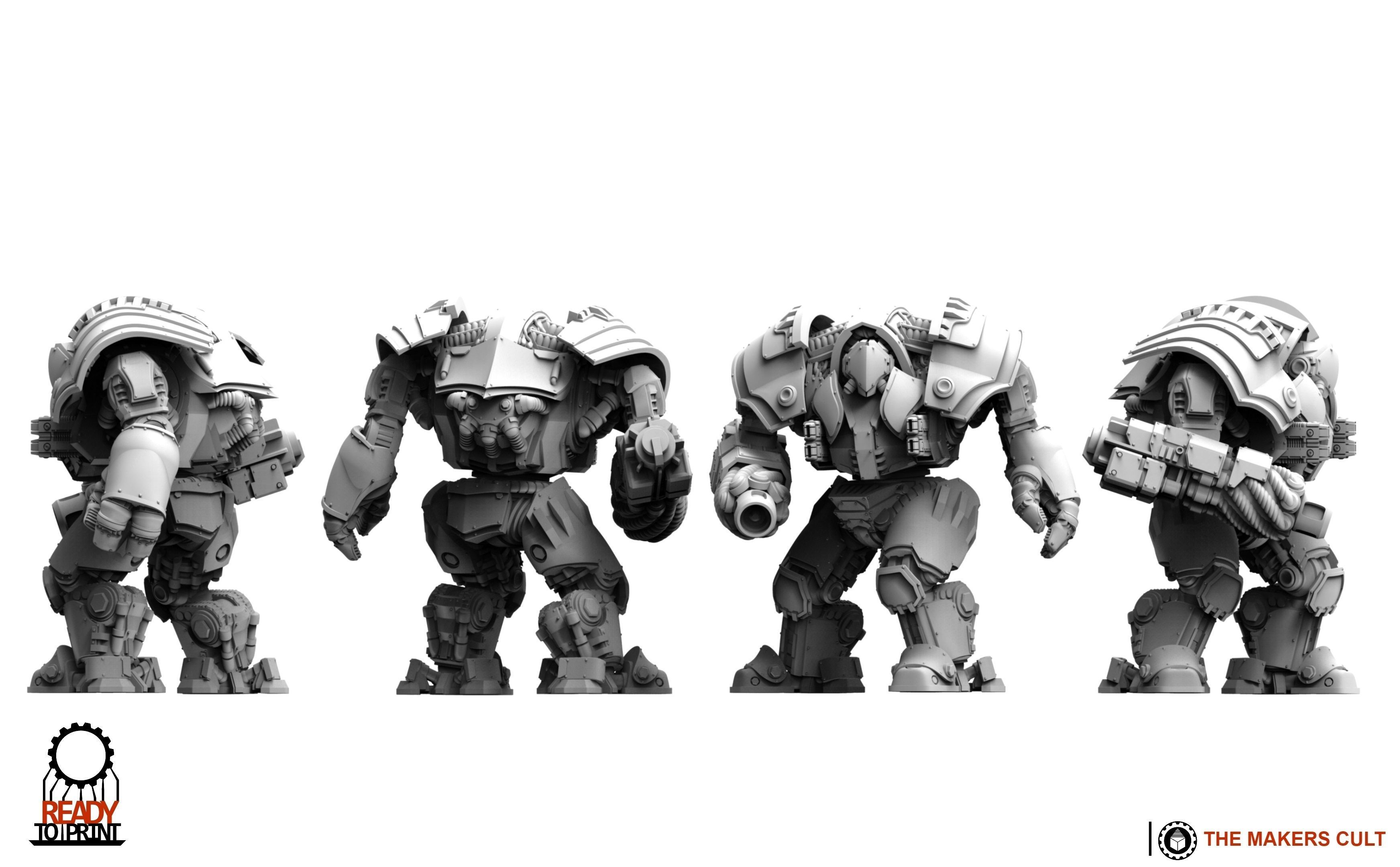 Tempest Legion and Black Knights - Hercules Juggernaut 3D model 3D ...