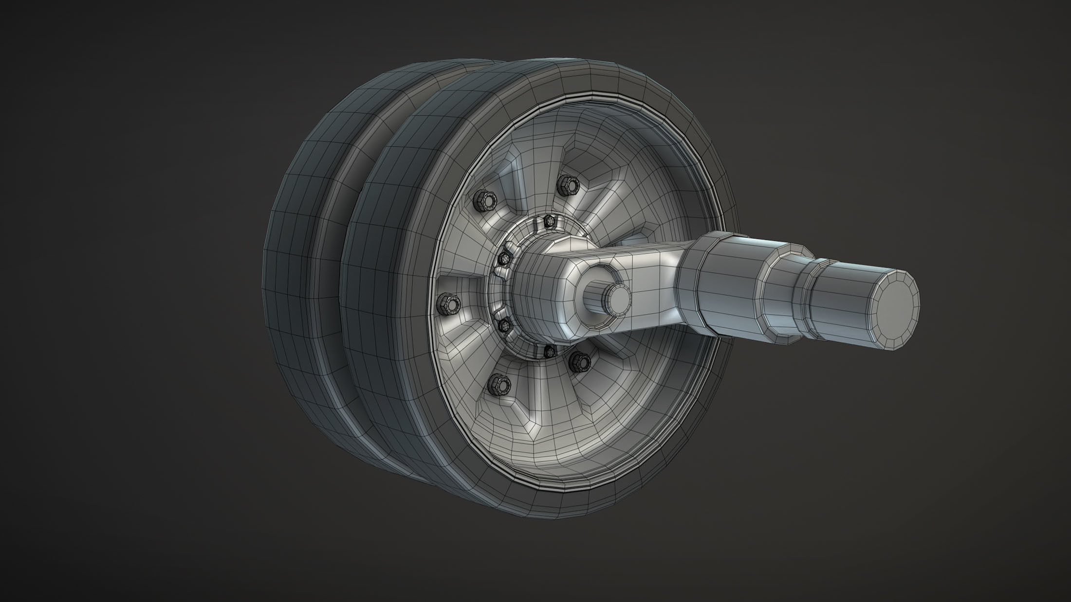 T-72 and T-90 Tank Wheels Set High-Poly 3D model | CGTrader