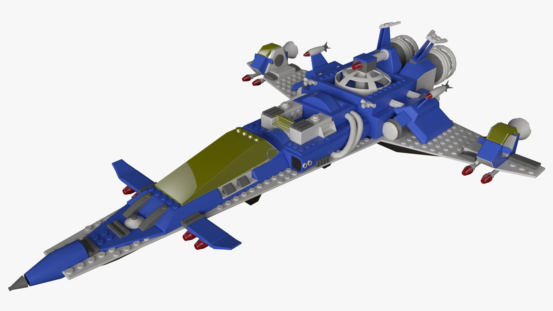 Benny Spaceship 3D model | CGTrader