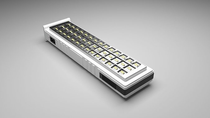 Led Emergency Light 3D model | CGTrader