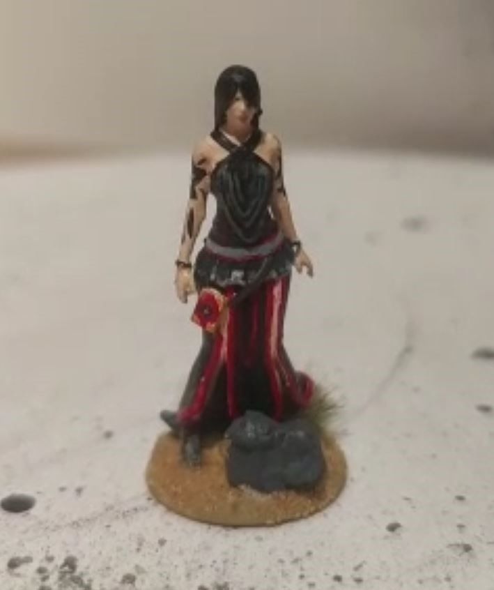 Female Spellcaster mage sorcerer 3D model 3D printable | CGTrader