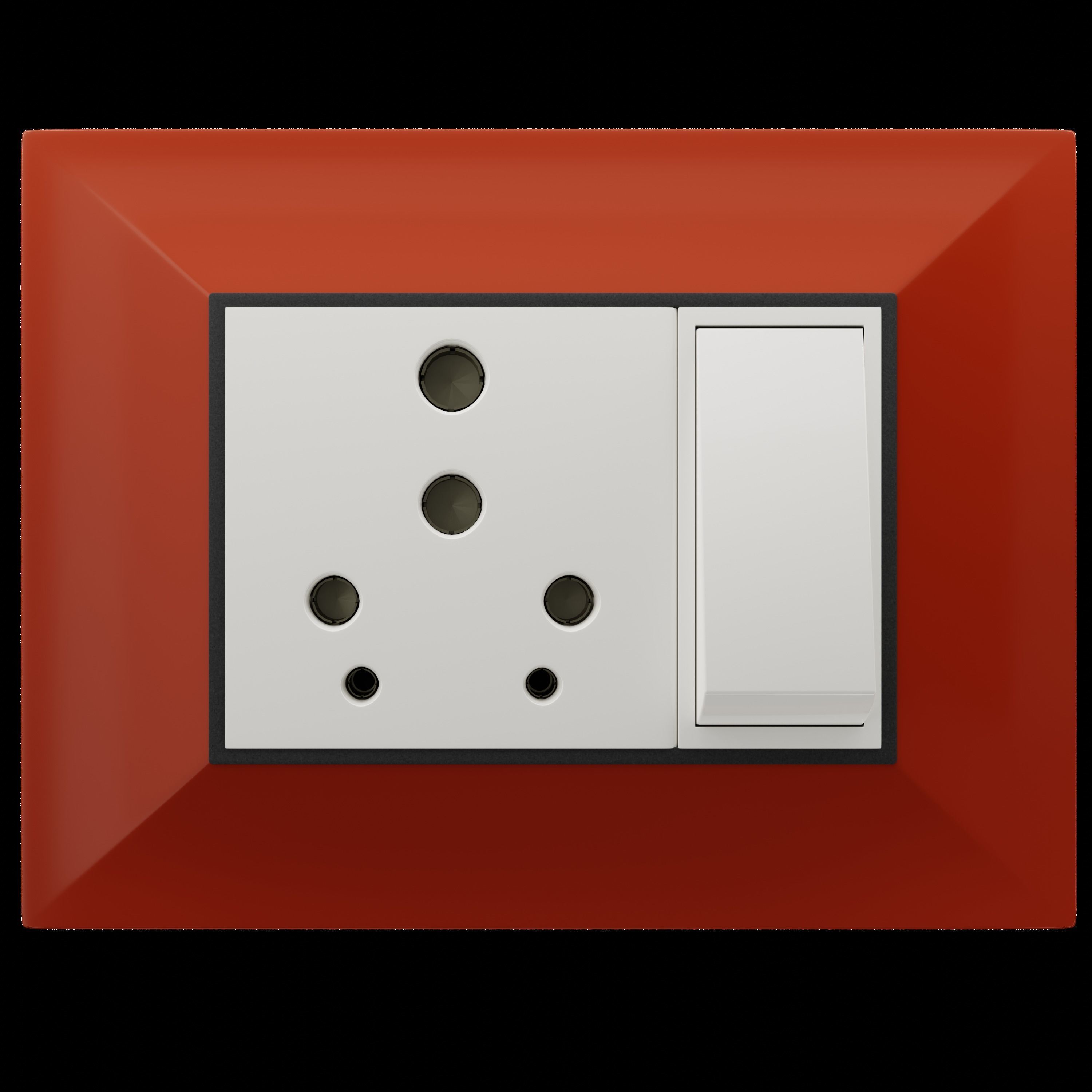 Elegant Crimson Red Switch Board 3D model | CGTrader