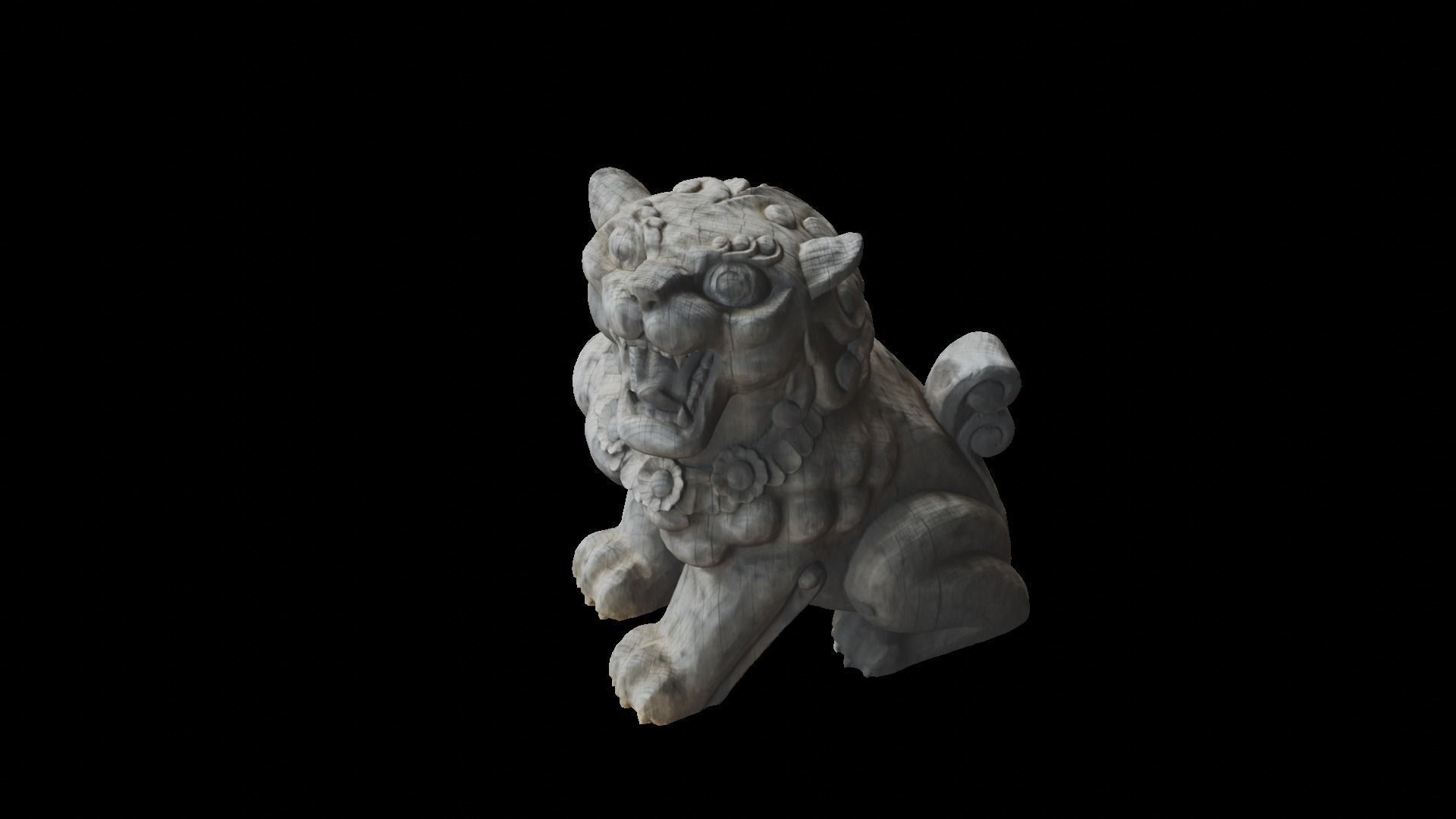 Korean Traditional Animal Statue Hae-tae 3D model | CGTrader