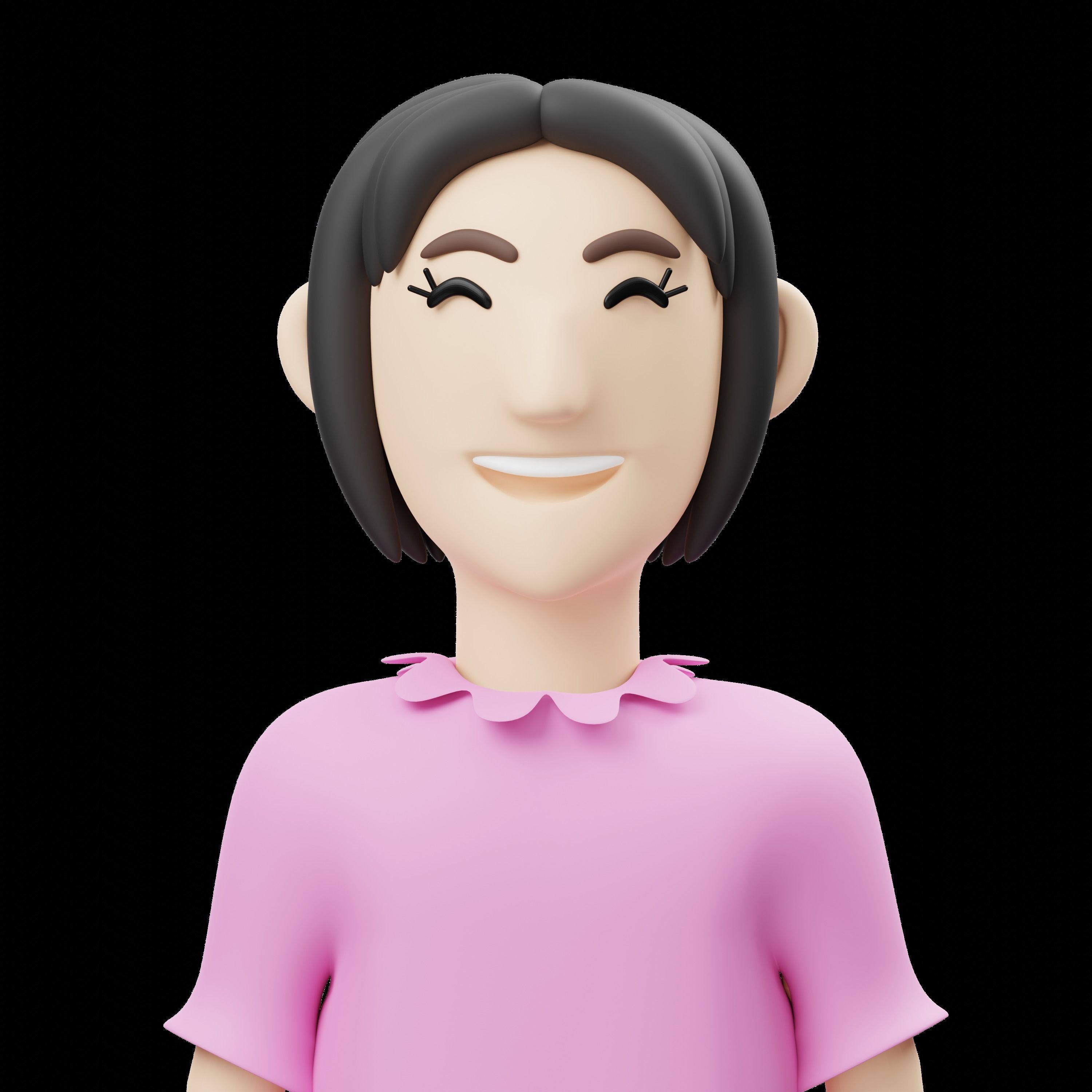 Avatar V3 3D Render Illustration 3D model rigged | CGTrader