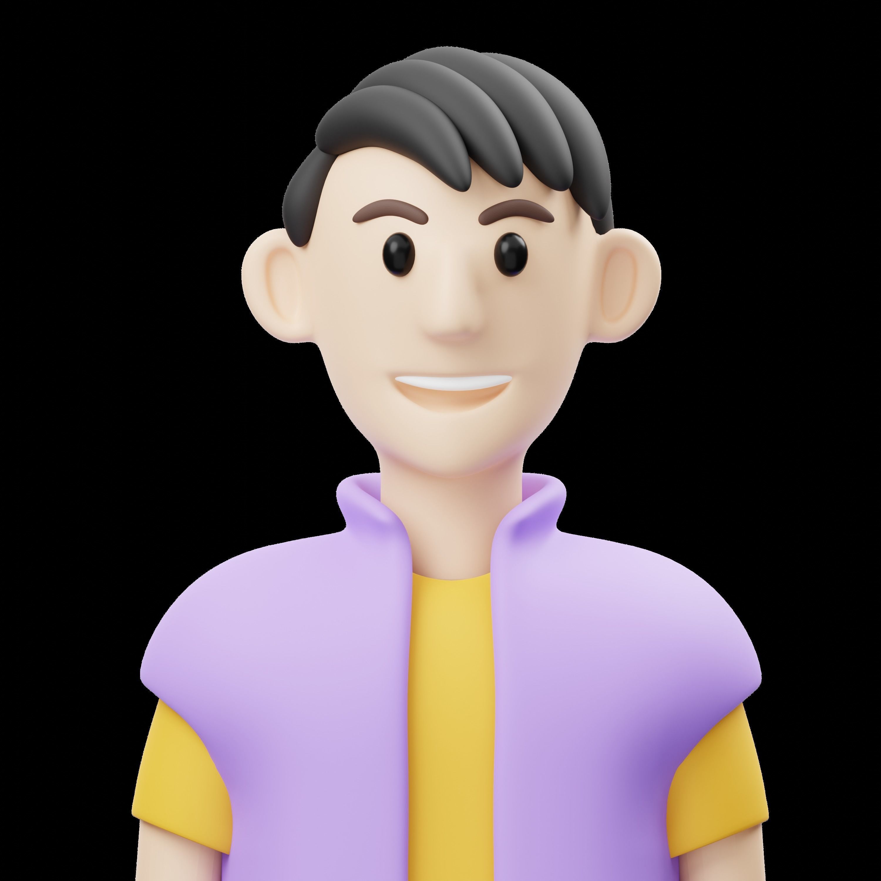 Avatar V3 3D Render Illustration 3D model rigged | CGTrader