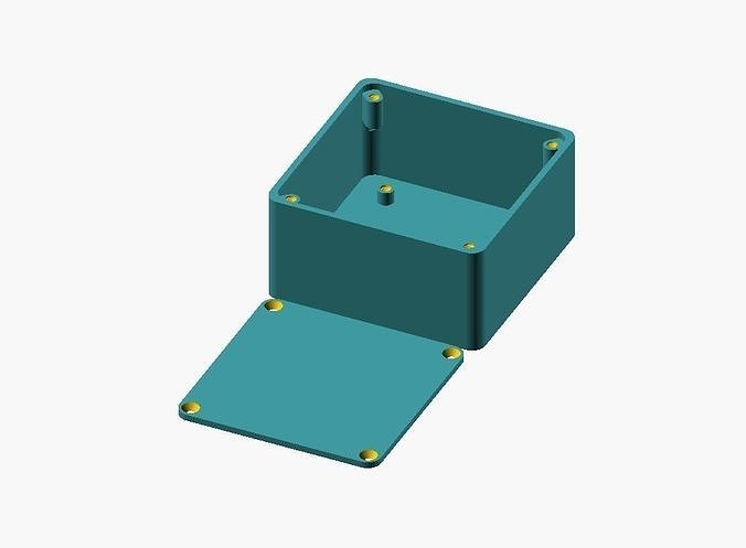 Universal BOX for PCB - OpenSCAD parametrizable free 3D model 3D ...