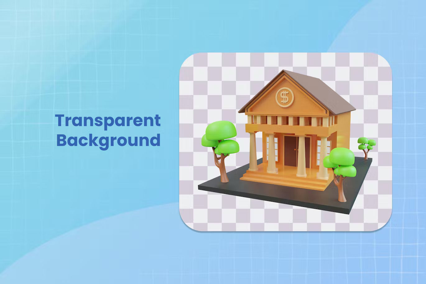 3D model 3d Building Illustration VR / AR / low-poly | CGTrader