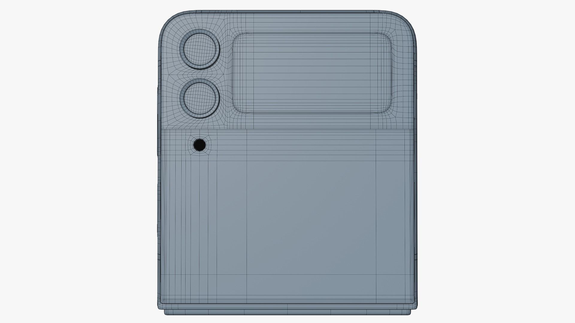 3D model Samsung Galaxy Z Flip 4 Graphite Rigged VR / AR / low-poly ...