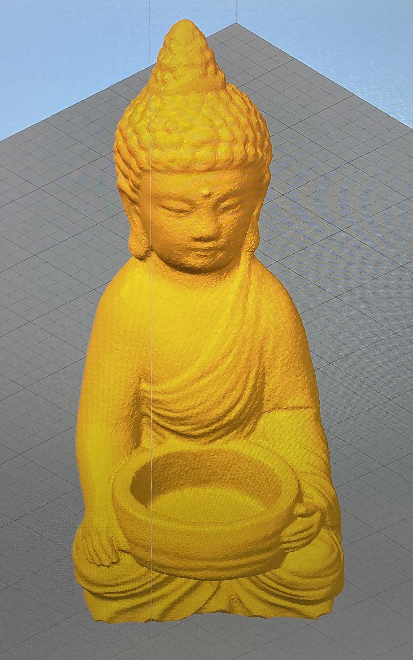 Meditative Buddha 3D model 3D printable | CGTrader