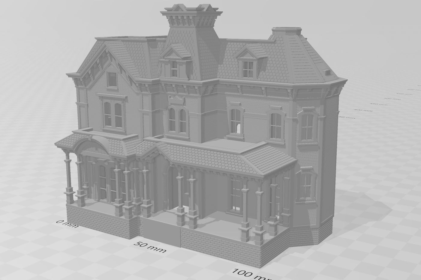 Stranger Things Vecna Creel House 3D model 3D printable | CGTrader