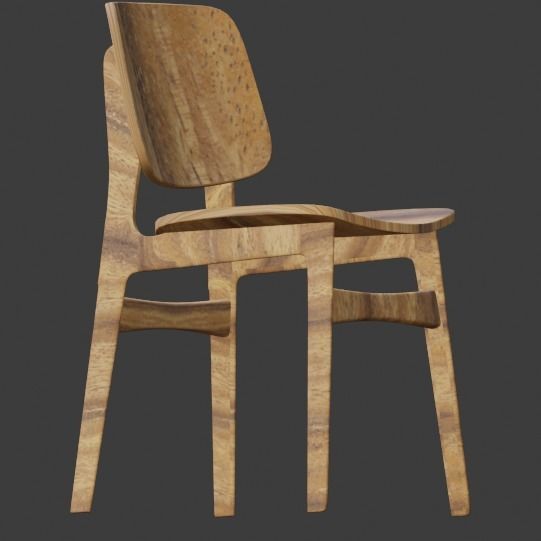 VIS CHAIR 3D model | CGTrader