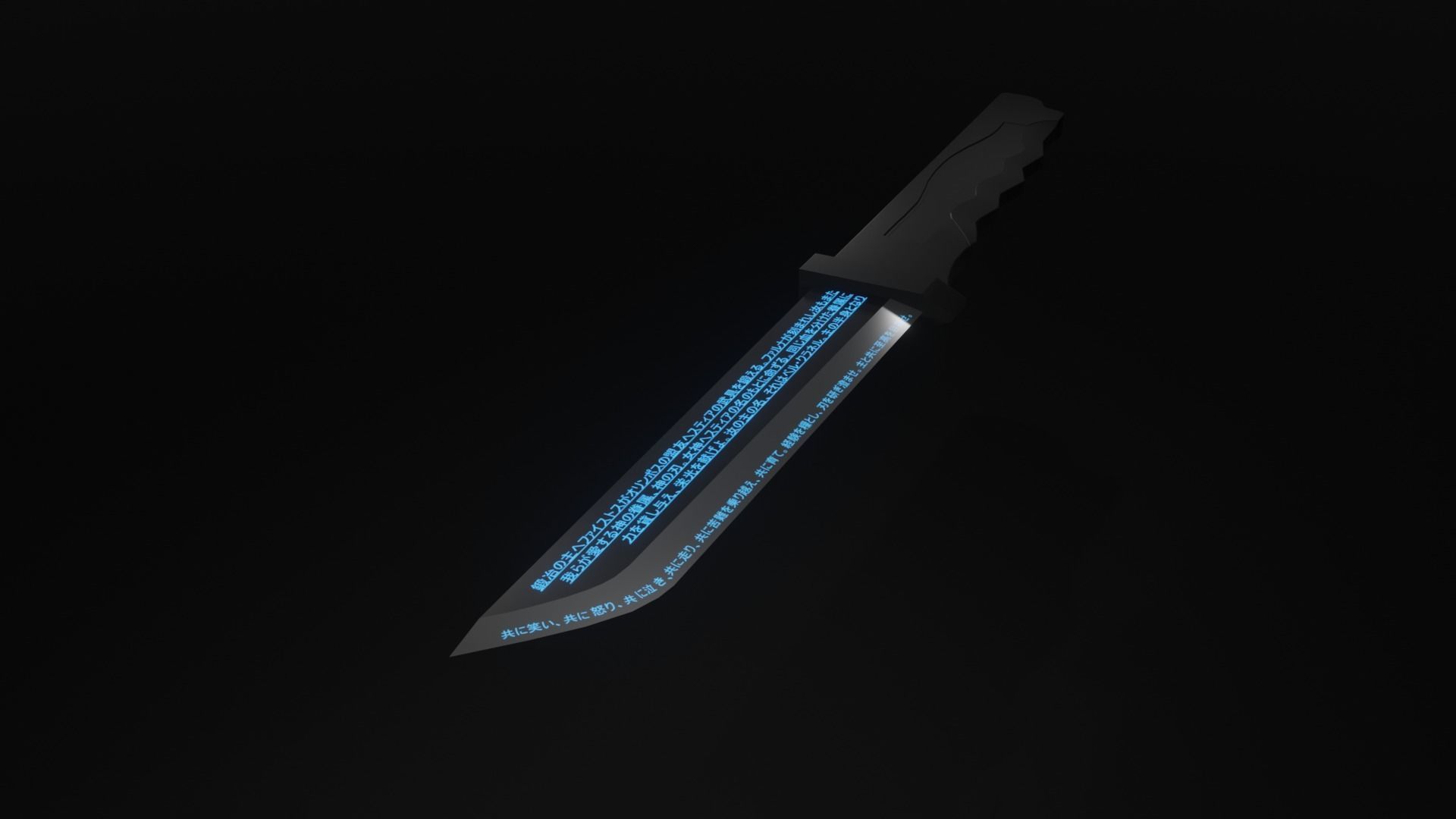 Hestia knife Bell Cranell 3D model | CGTrader