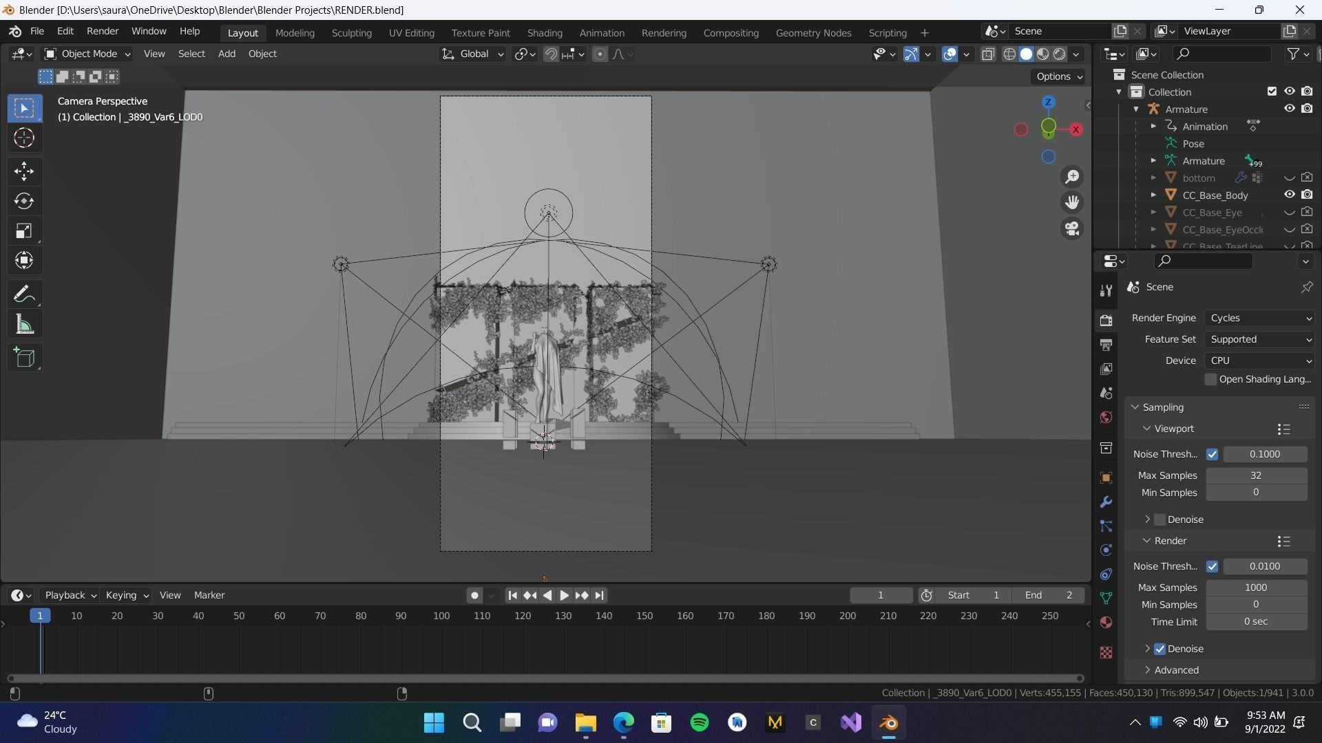 Scene for model photoshoot-Blender 3D model | CGTrader