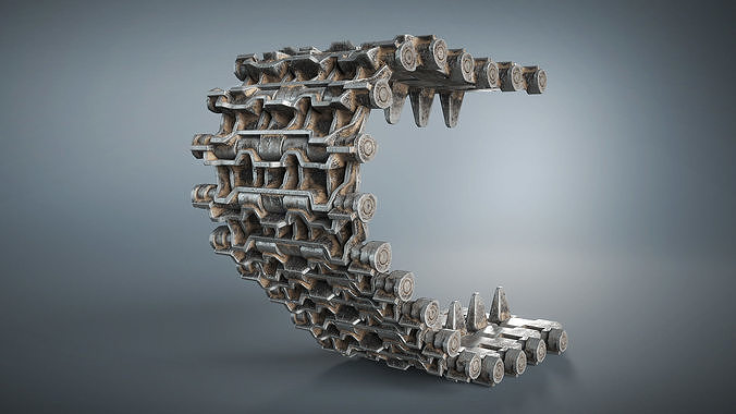 3D model T-72 Tank Tracks VR / AR / low-poly | CGTrader