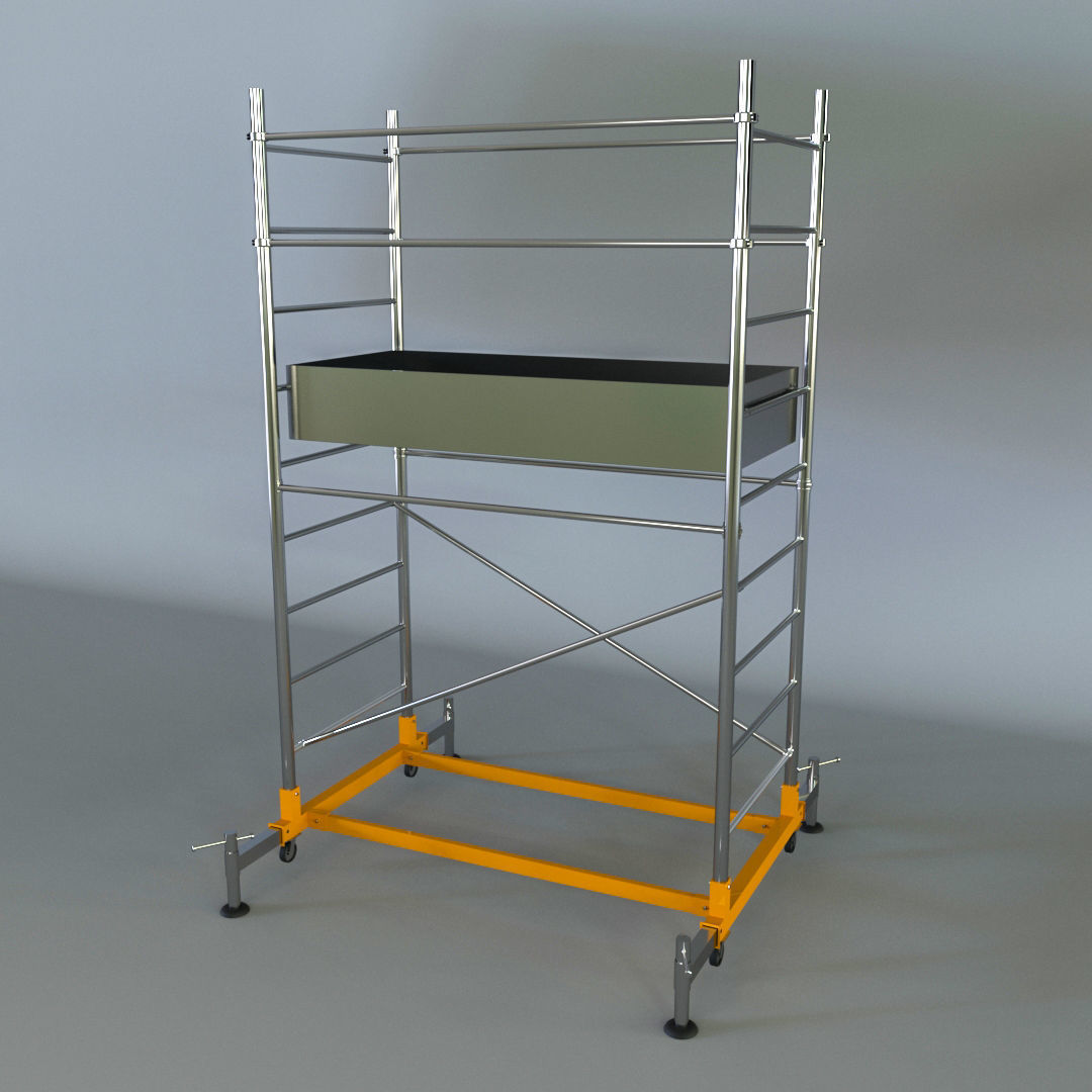 Scaffolding stand 3D model | CGTrader