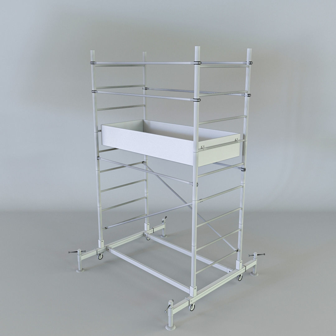 Scaffolding stand 3D model | CGTrader