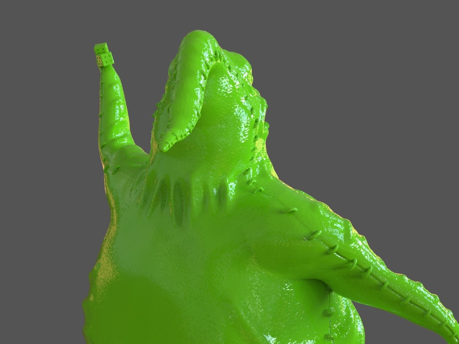 Oogie boogie sculpture 3D model 3D printable | CGTrader