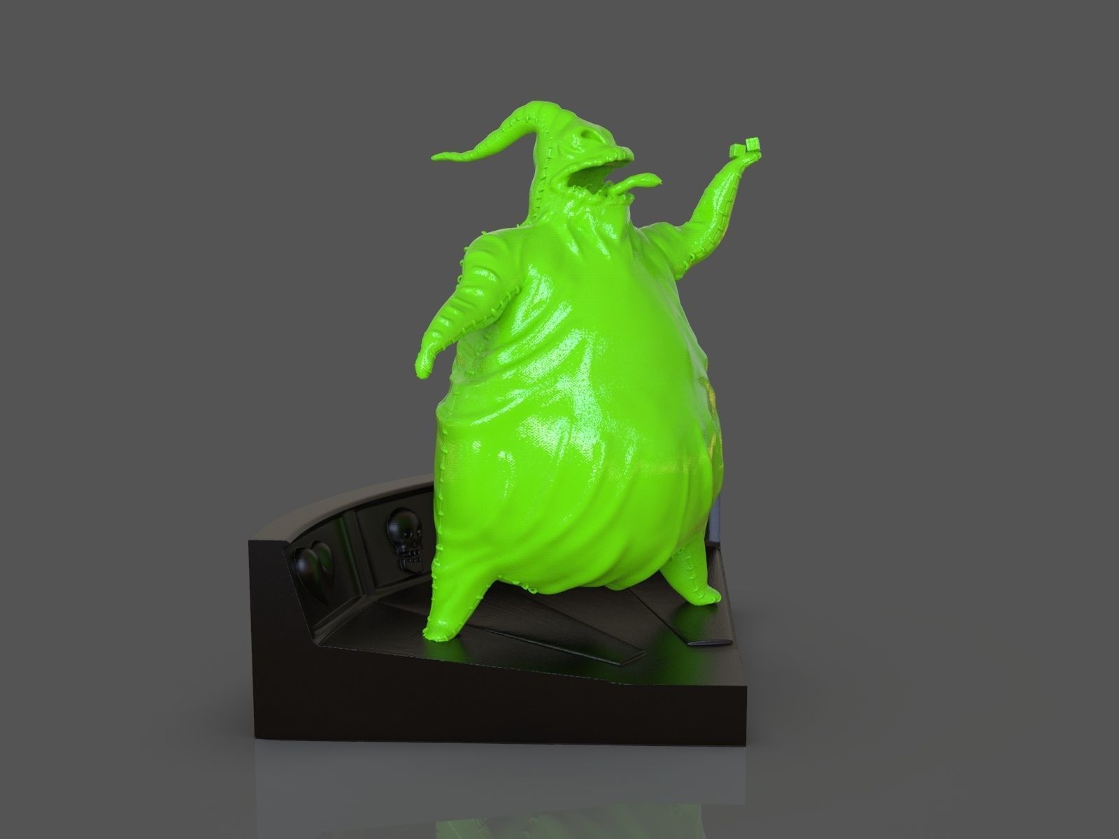 Oogie boogie sculpture 3D model 3D printable | CGTrader