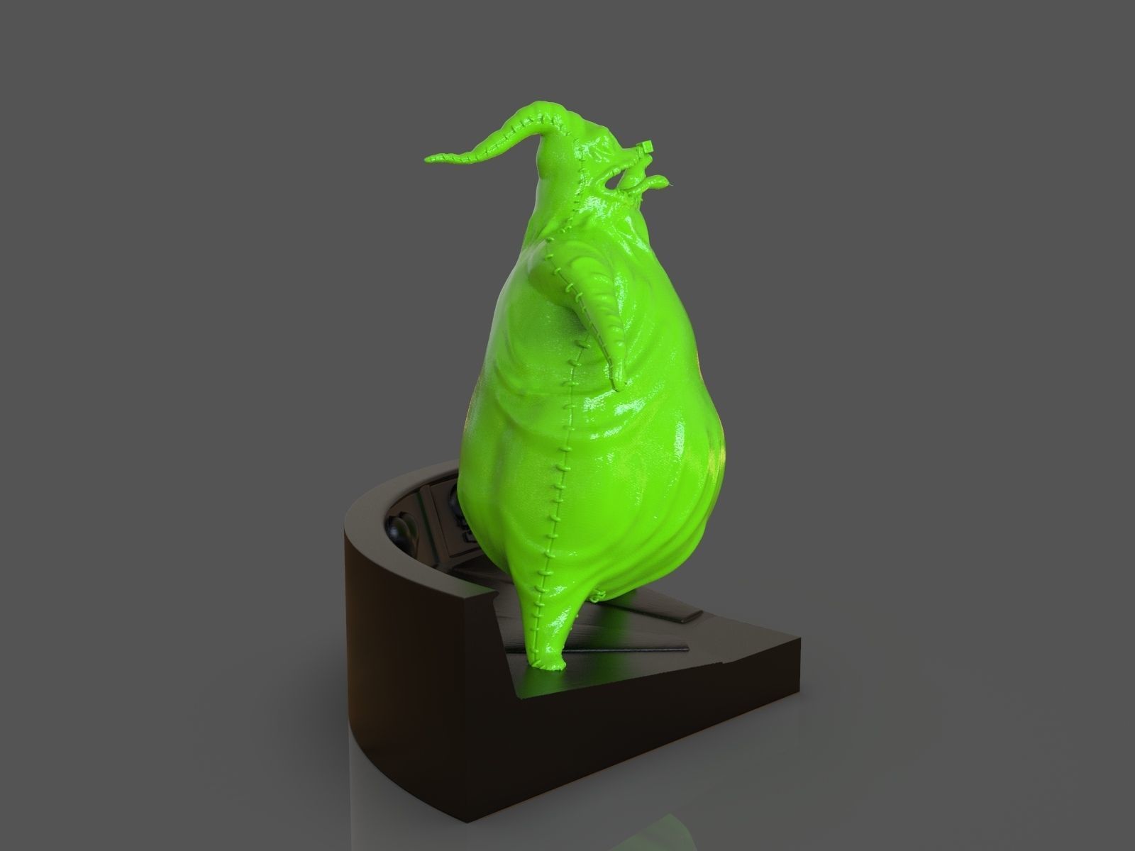 Oogie boogie sculpture 3D model 3D printable | CGTrader