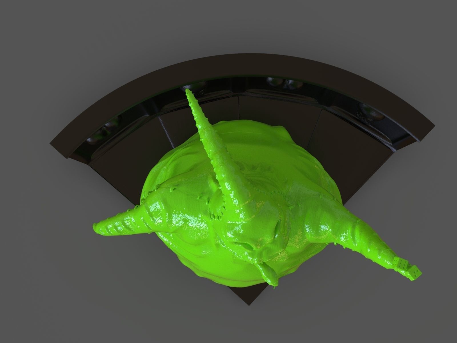 Oogie boogie sculpture 3D model 3D printable | CGTrader