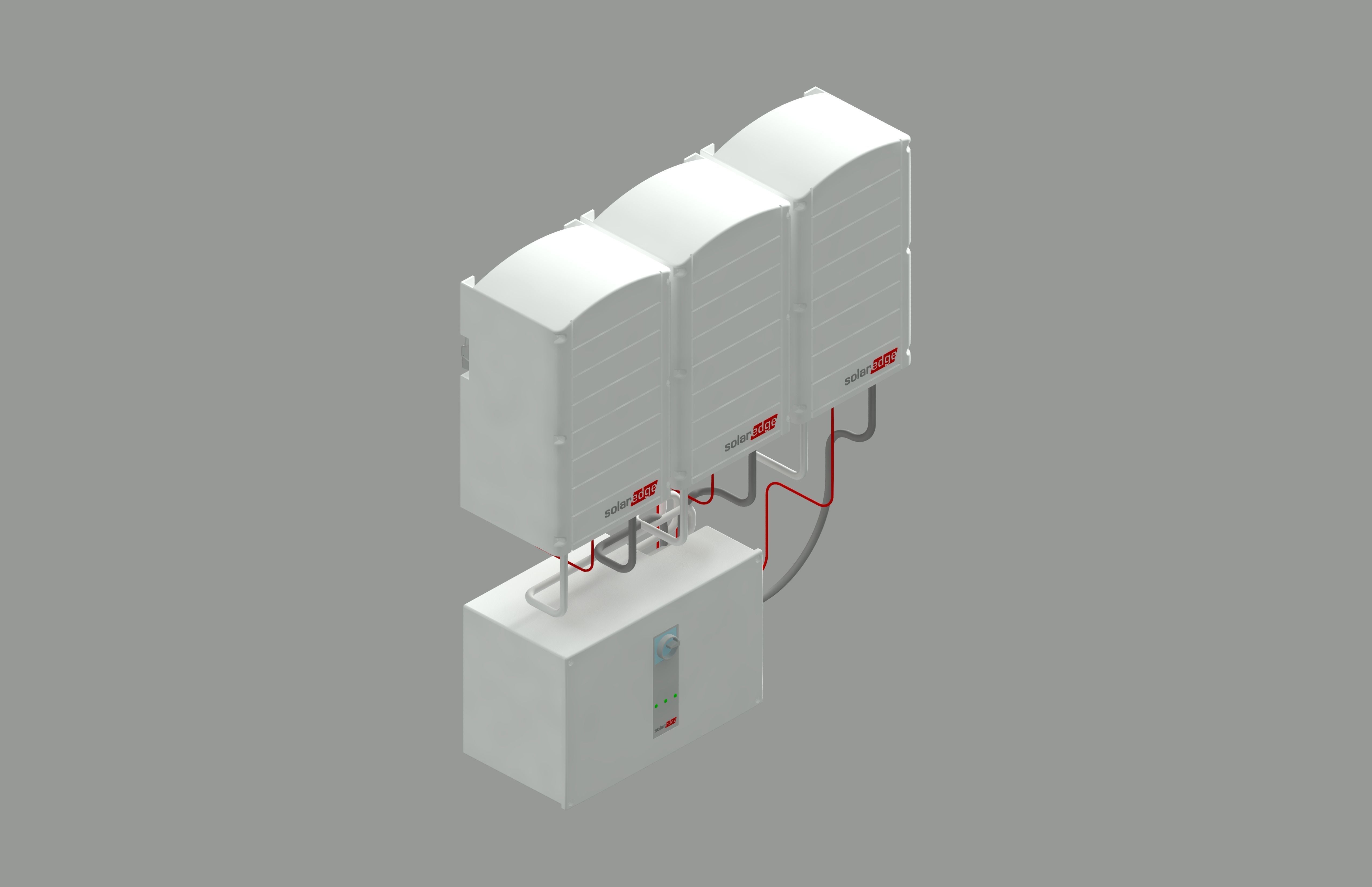 SolarEdge SE100k Inverter with Synergy Unit 3D model | CGTrader