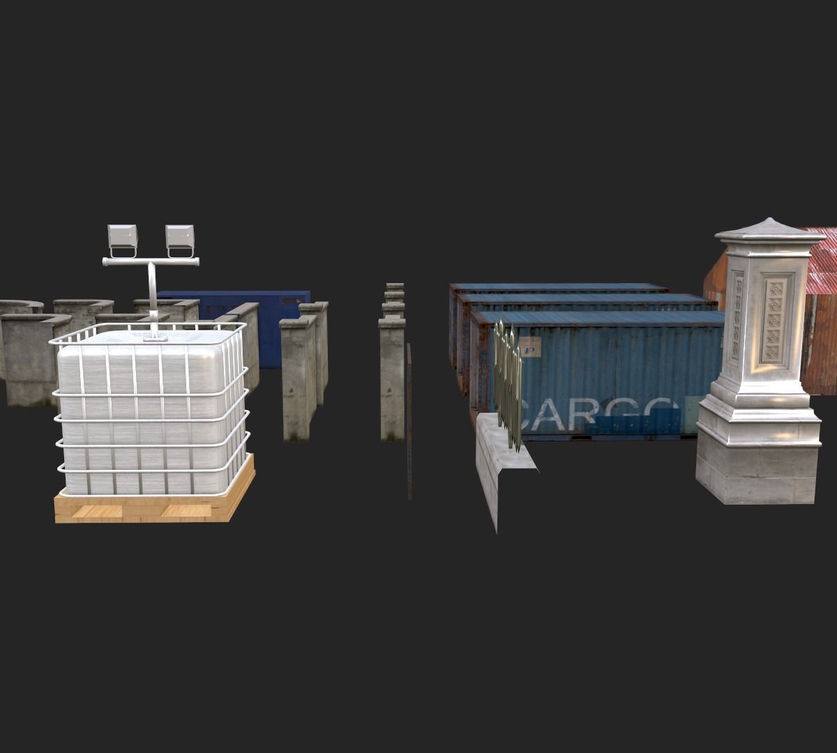 Eagle Eye View Map Bundle 3D model | CGTrader