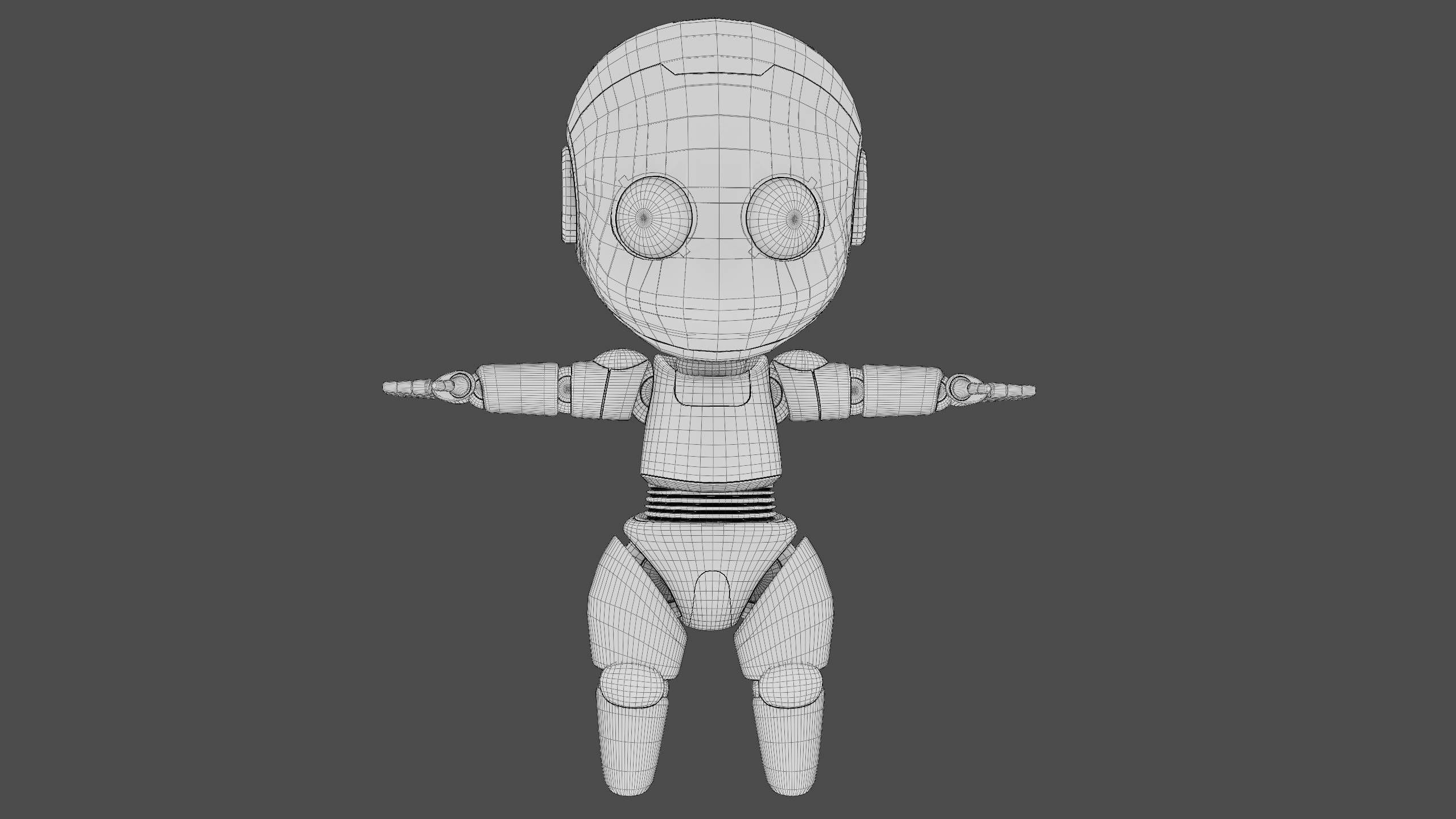 TOON BOT RIGGED CHARACTER 3D model rigged | CGTrader
