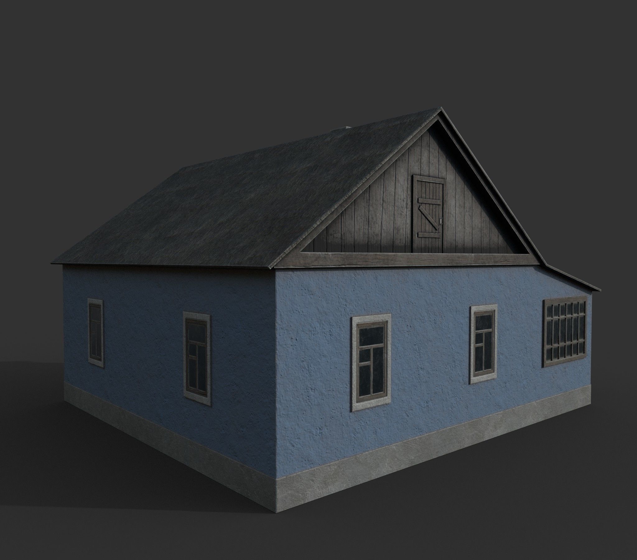 Village building II 3D model | CGTrader