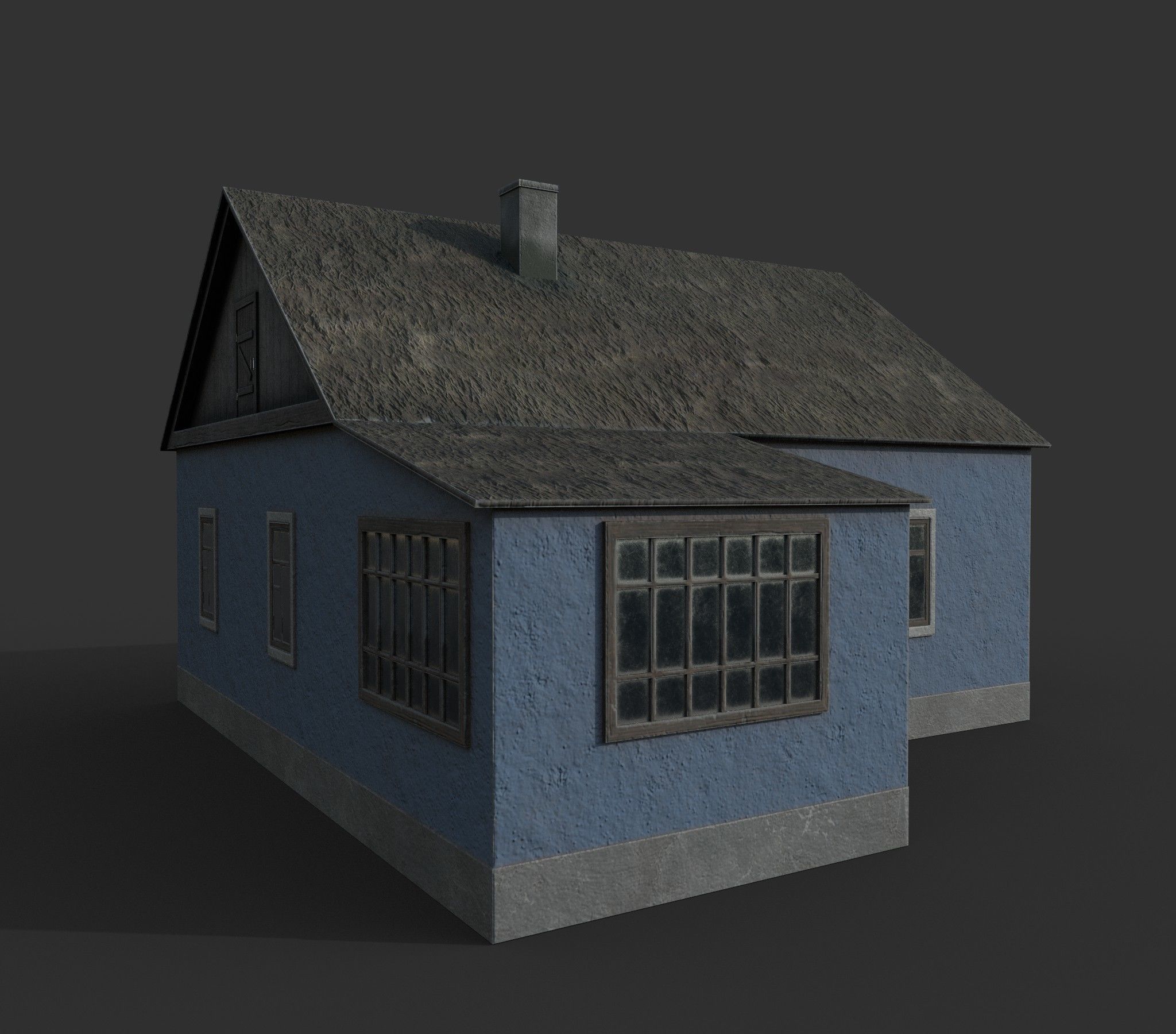 Village building II 3D model | CGTrader