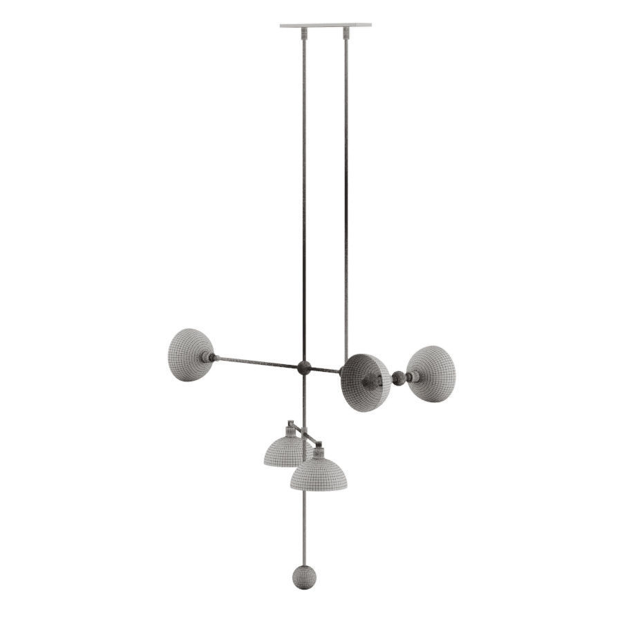 trapeze 5 mobile Apparatus 3D model animated | CGTrader