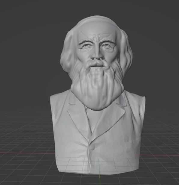 Dmitri Mendeleev 3D model 3D printable | CGTrader