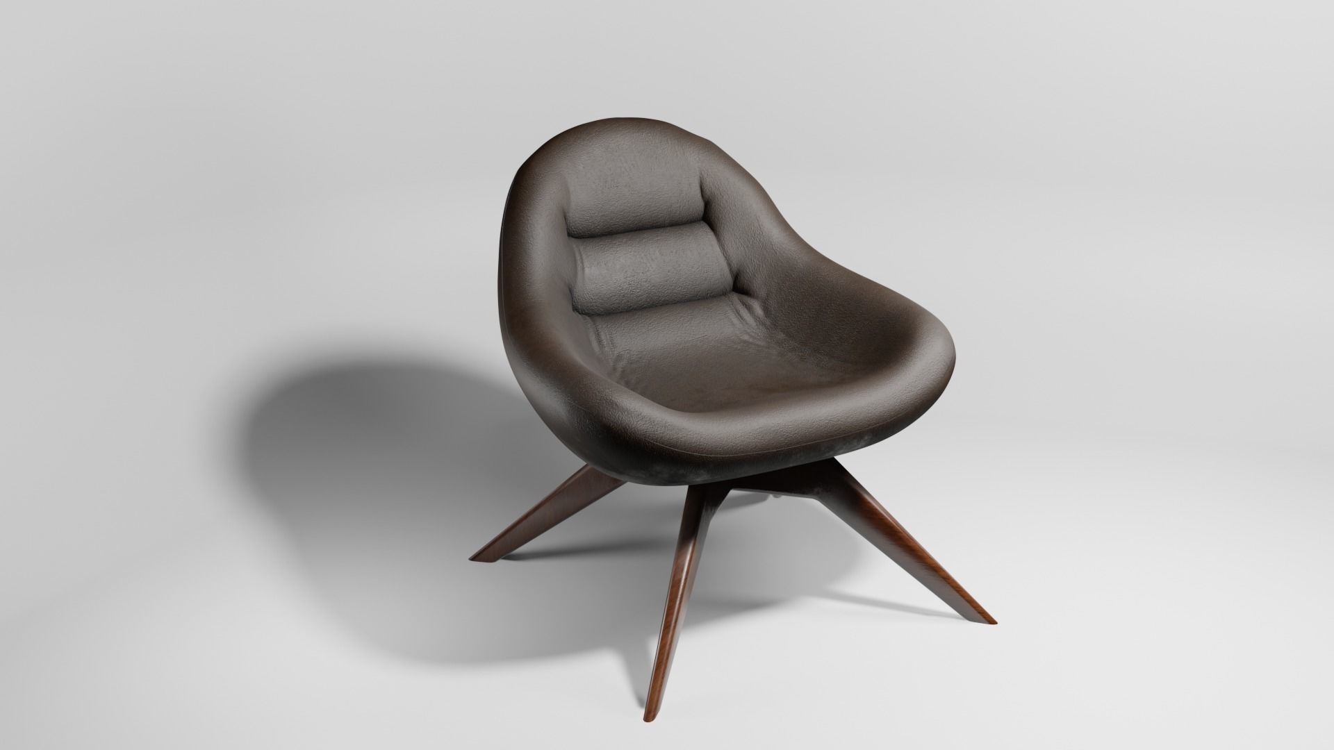 lounge puff chair free 3D model | CGTrader