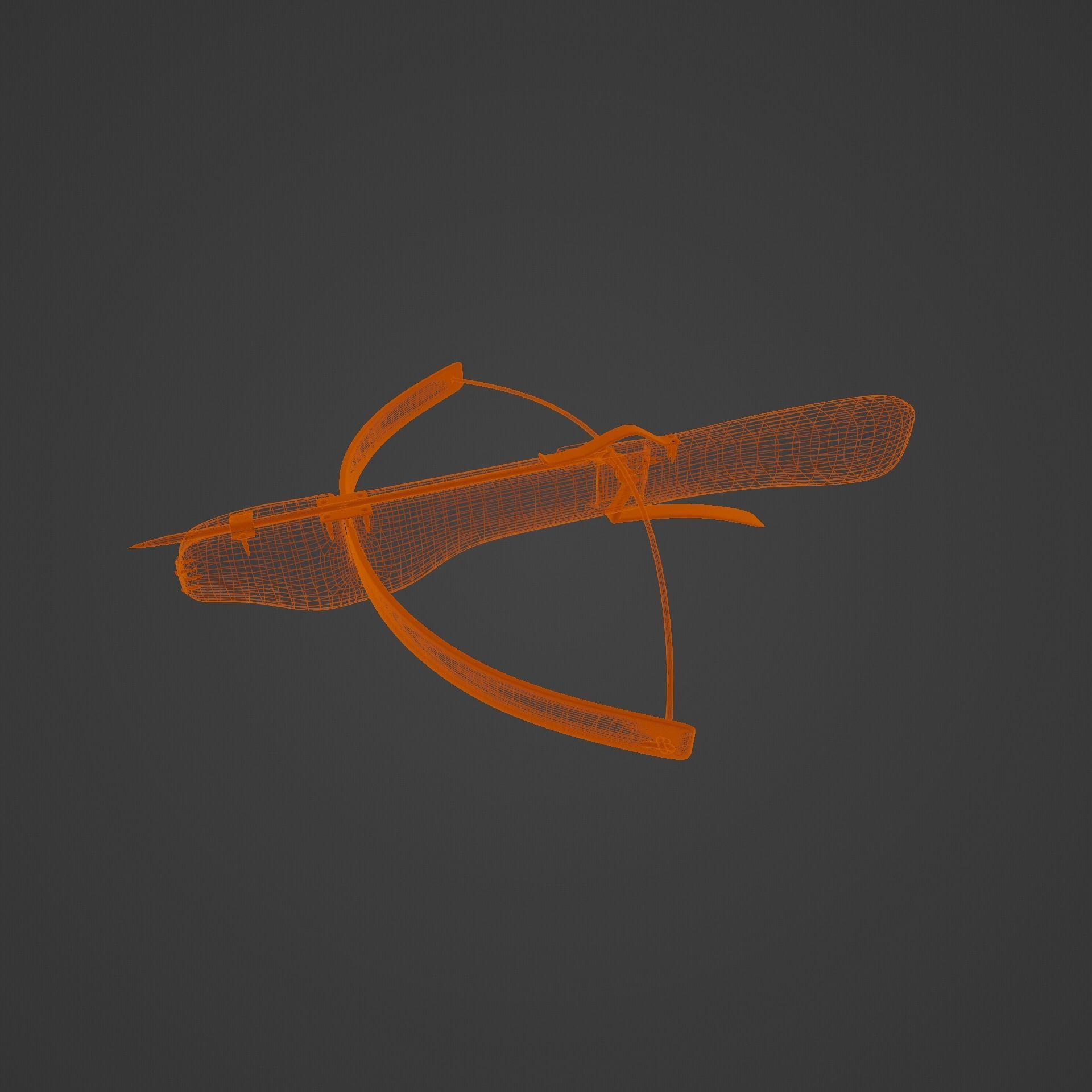 arbalet bow and arrow 3D model | CGTrader