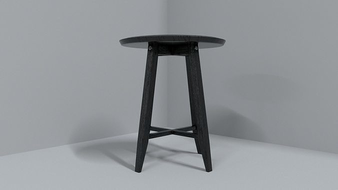 Side Table Card Table Coffee Table 3D model | CGTrader