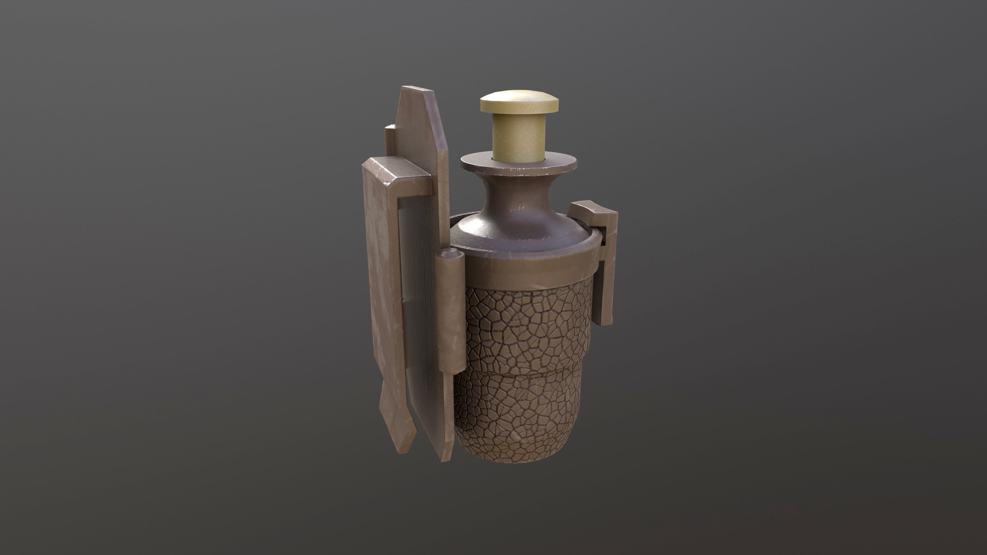 3D model Rook Classic Revolver Stainless with Bandolier and Speedloader ...