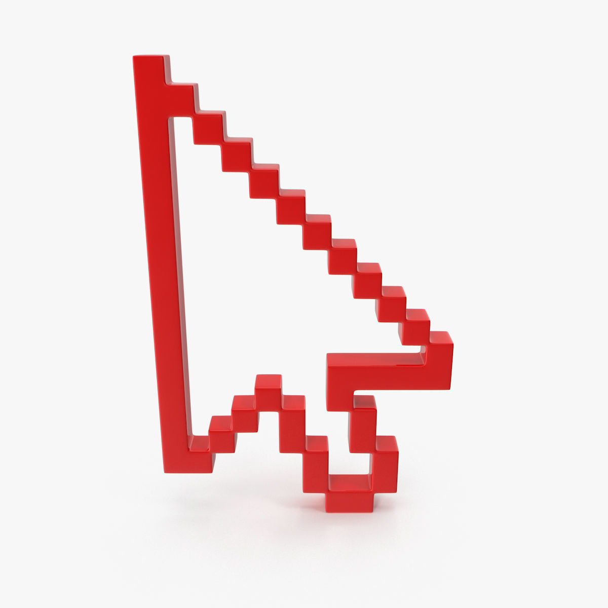3D model Arrow Cursor Frame VR / AR / low-poly | CGTrader