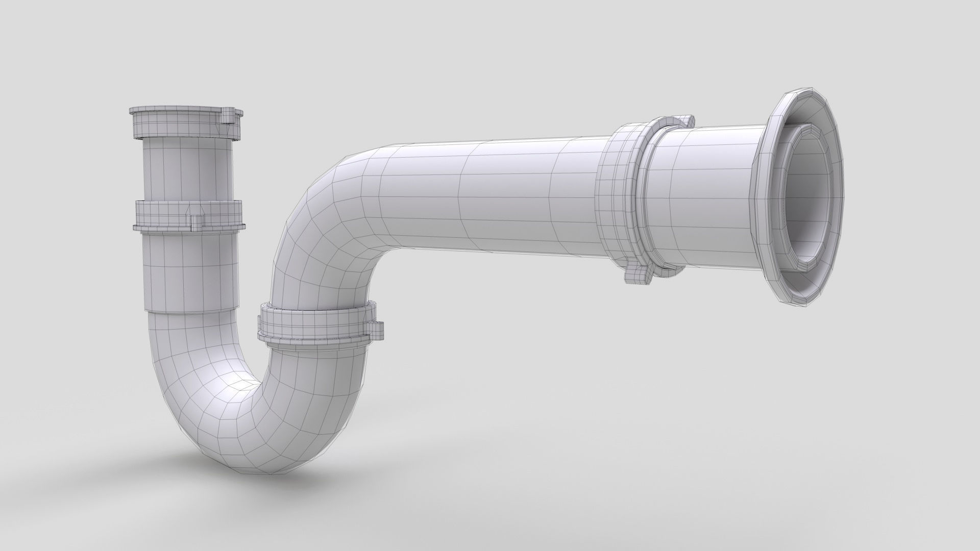 P-Trap 3D model | CGTrader