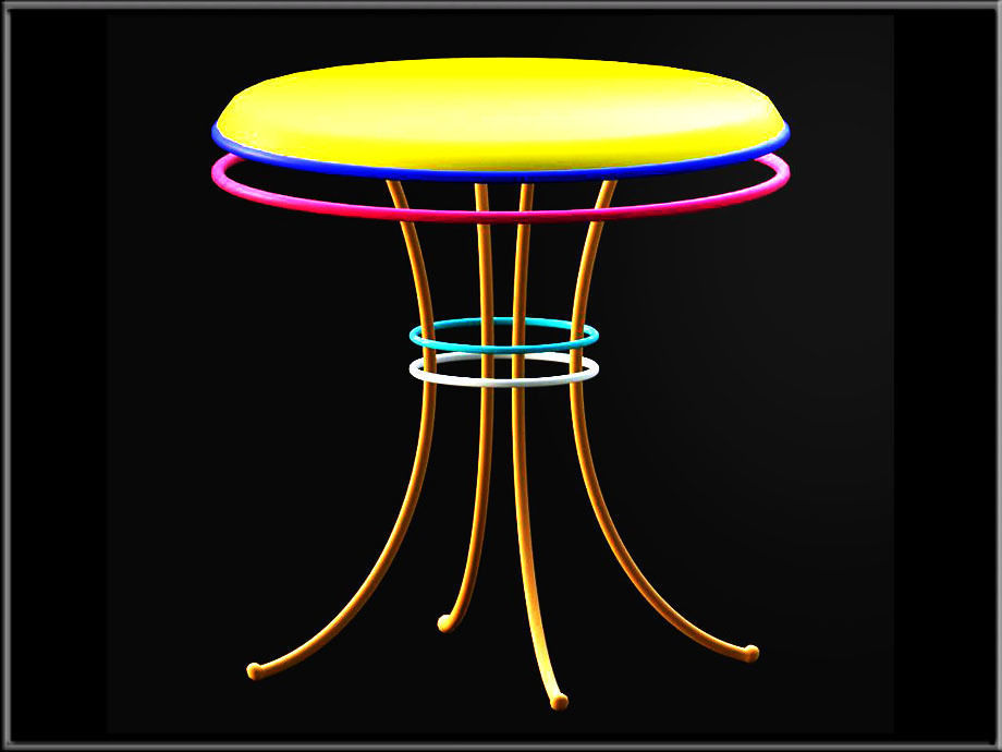 3D model Iron Tables VR / AR / low-poly | CGTrader