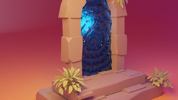 Texture low-poly 3D model VR / AR / low-poly | CGTrader