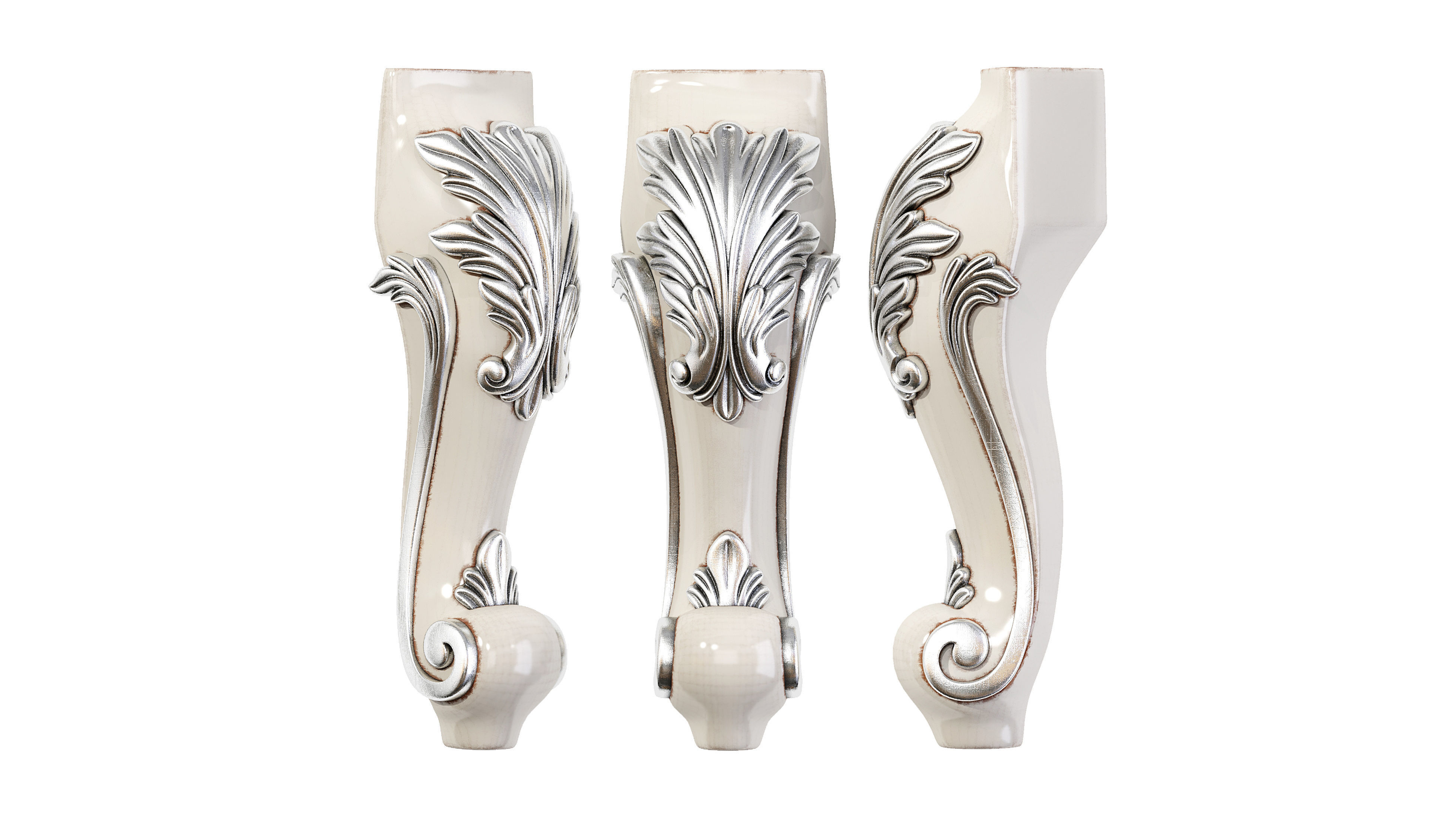 Classic leg 031 3D model | CGTrader