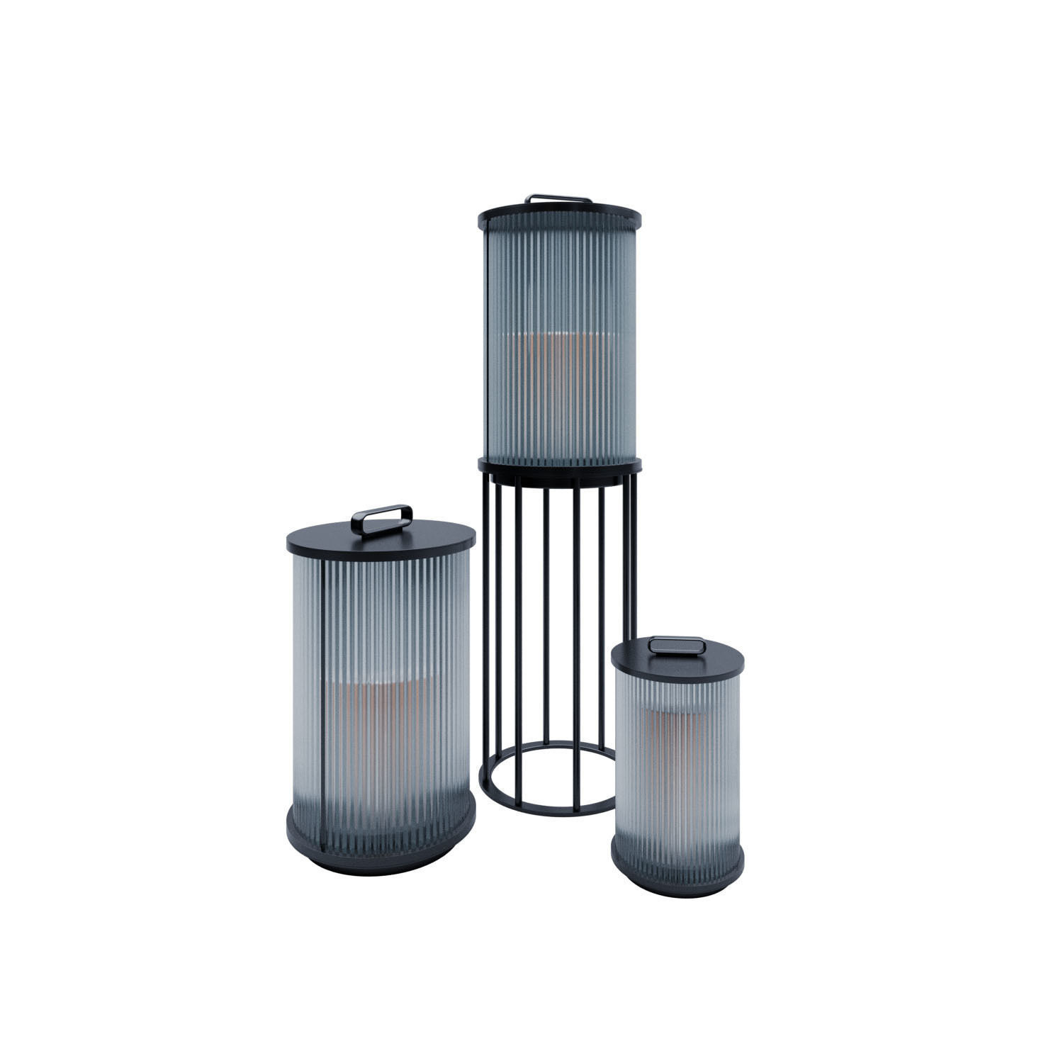 Ambient Line Lantern 3D model | CGTrader