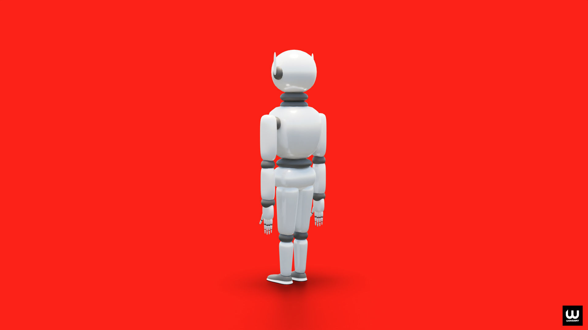 3D model Cute Robot Concept VR / AR / low-poly | CGTrader