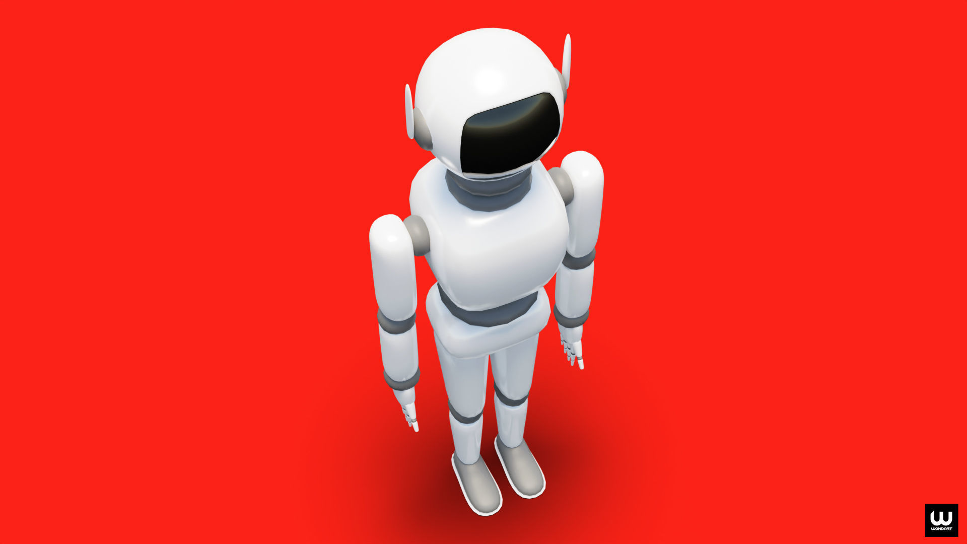 3D model Cute Robot Concept VR / AR / low-poly | CGTrader