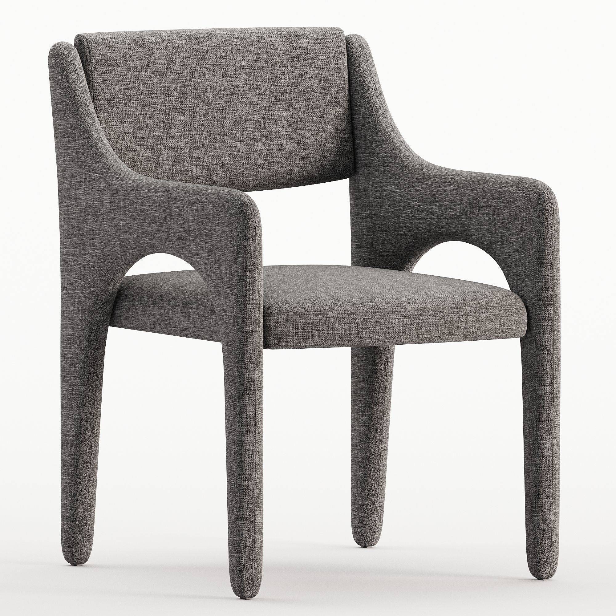 Godard Dining Chair 3D model | CGTrader