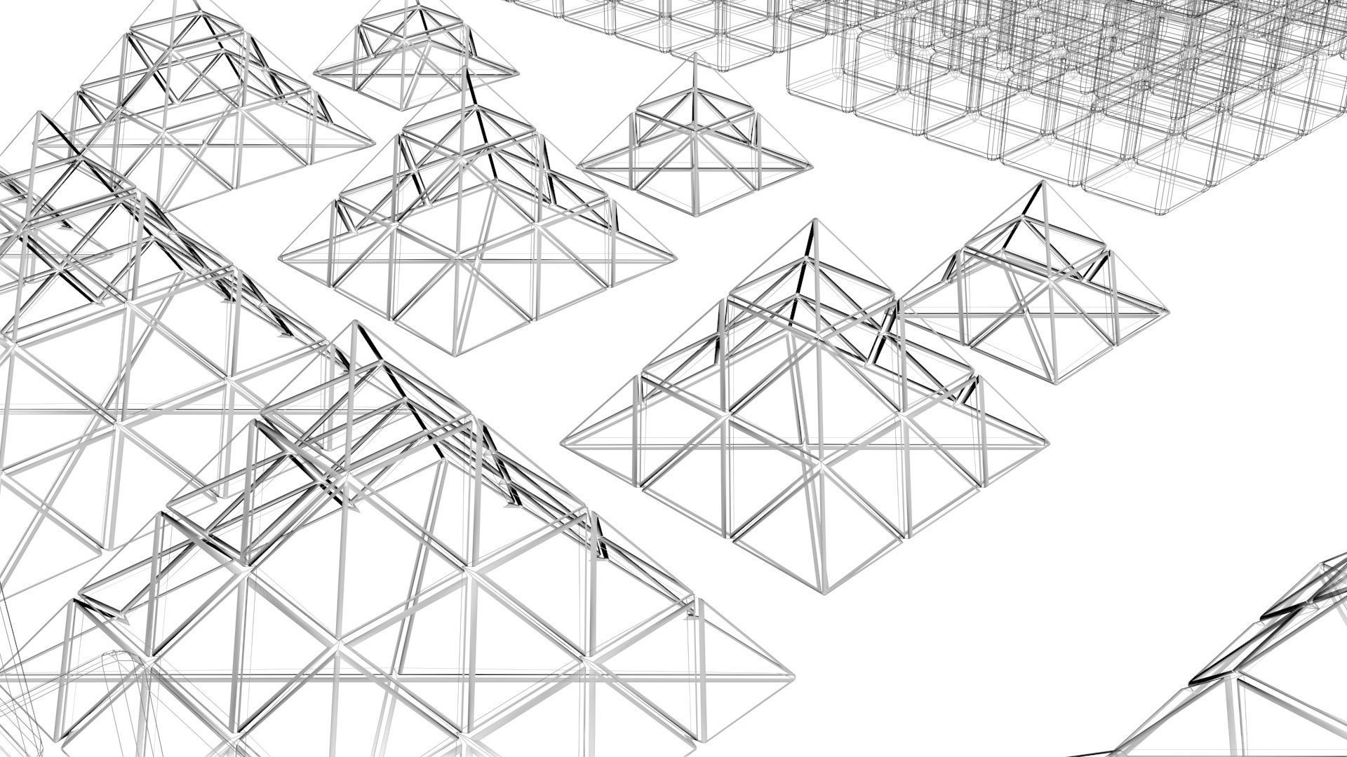 Rubiks Cube Set 3D model | CGTrader