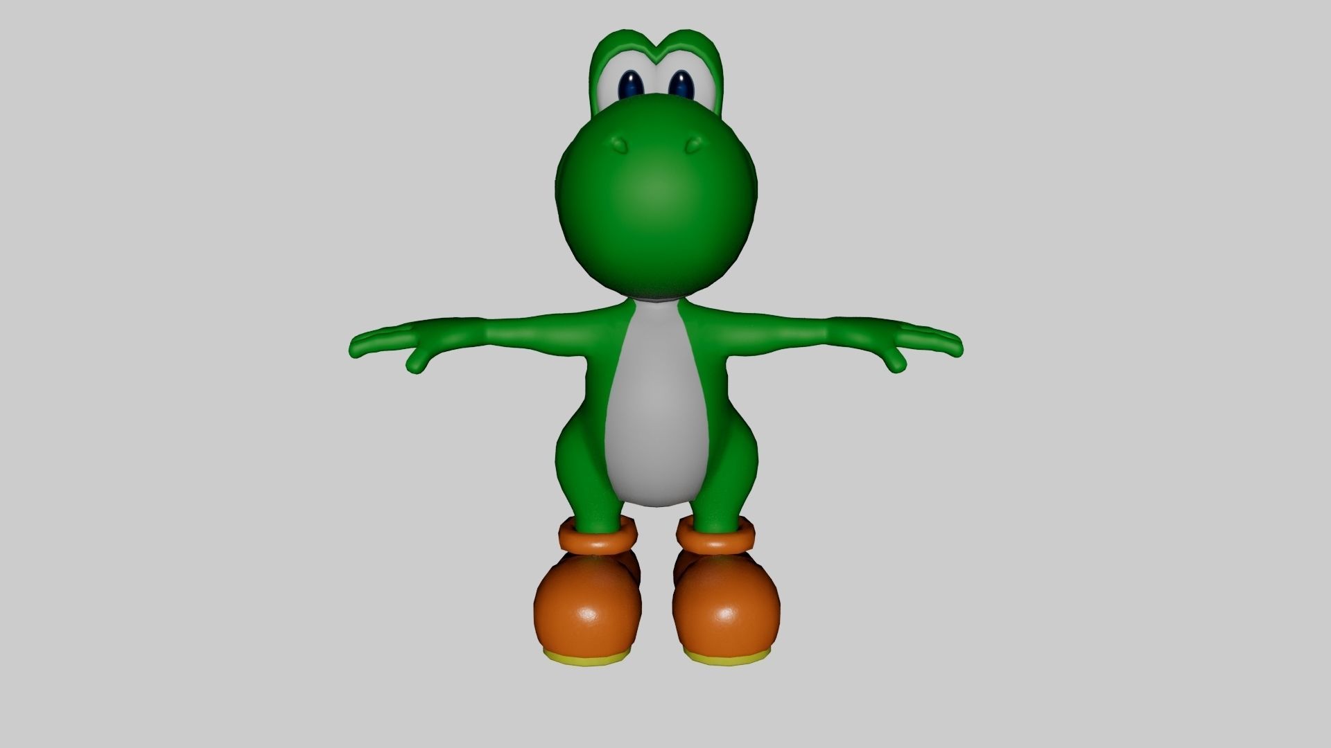 3D model Yoshi From Super Mario VR / AR / low-poly | CGTrader