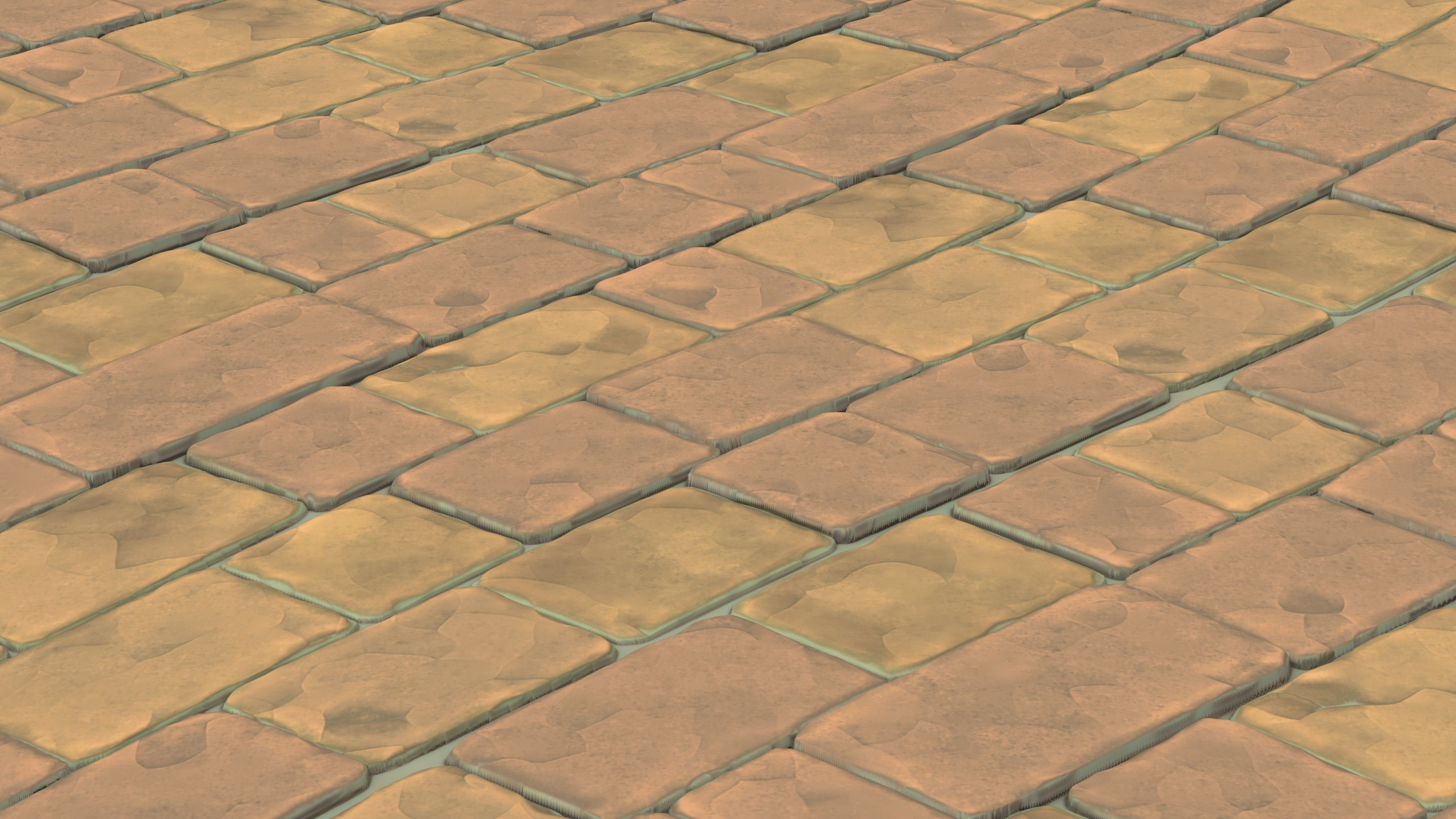 Stylized Brick Tileable Textures Texture | CGTrader
